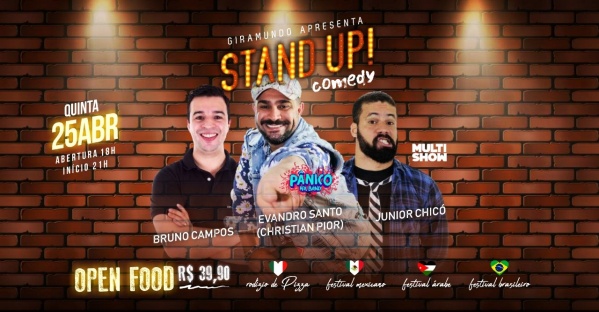 EVANDRO SANTO (CHRISTIAN PIOR DO PÂNICO) + JUNIOR CHICÓ E BRUNO CAMPOS ...