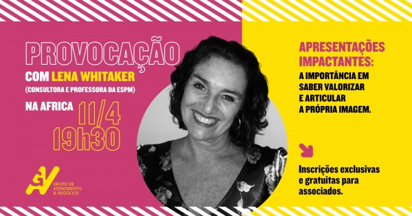 Provocação "Apresentações Impactantes" com Lena Whitaker em São Paulo ...