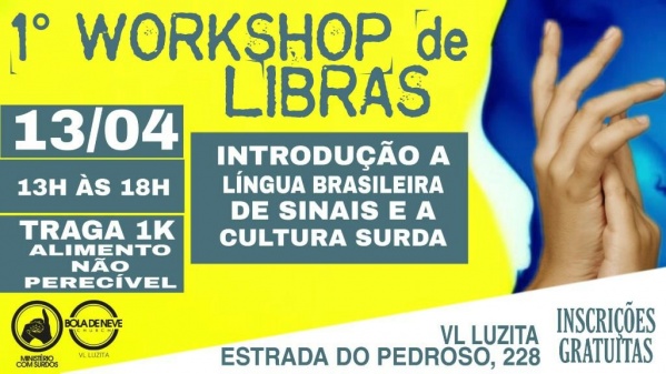 1° Workshop de Libras em Santo André - 2023 - Sympla