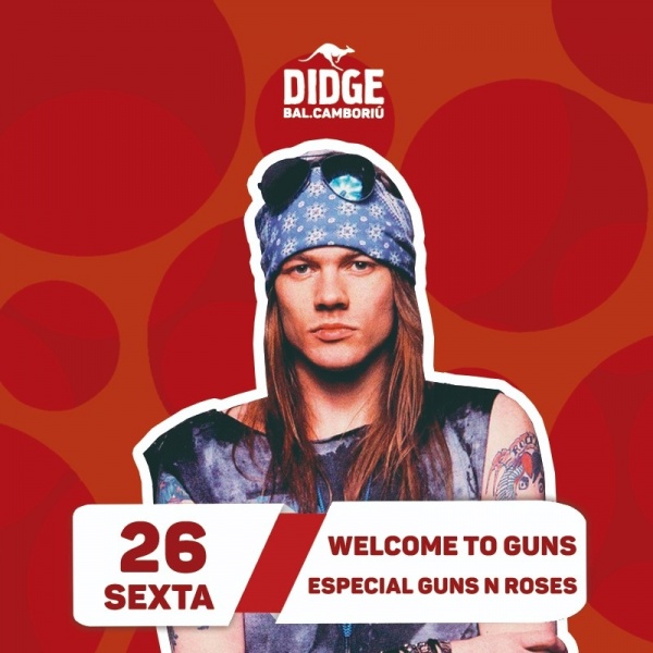 Especial Guns n Roses - Welcome to Guns em Balneário Camboriú - Sympla