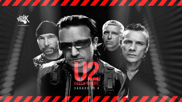 U2 Cover Brasil | Sábado 13.4 em Governador Valadares - Sympla