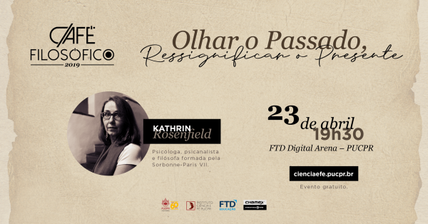 Café Filosófico | com Kathrin Rosenfield em Curitiba - Sympla