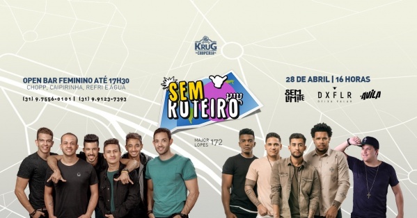 Sem Roteiro em BELO HORIZONTE - Sympla