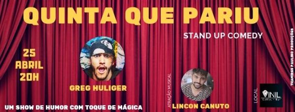 Quinta que pariu - Stand up comedy em Arapiraca - Sympla