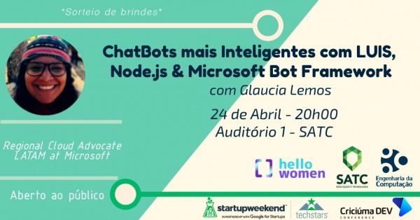 Chatbots Mais Inteligentes Com Luis Nodejs And Microsoft Bot Framework 3540
