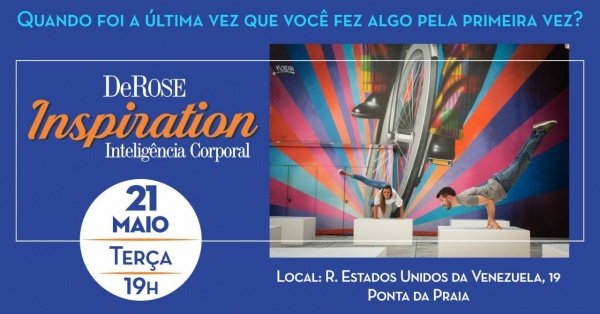 DeRose Inspiration - Inteligência Corporal em Santos - Sympla