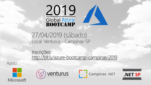 Global Azure Bootcamp 2019 @ Venturus em Campinas - Sympla