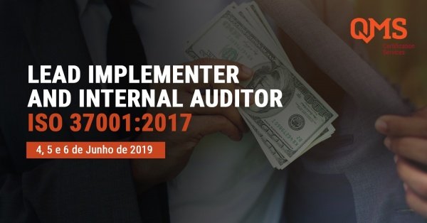 Curso Lead Implementer and Internal Auditor ISO 37001:2017 em São Paulo ...