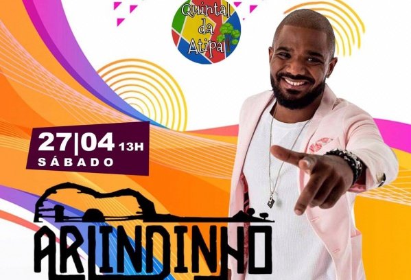 ARLINDINHO NO QUINTAL DA ATIPA em São Paulo - Sympla