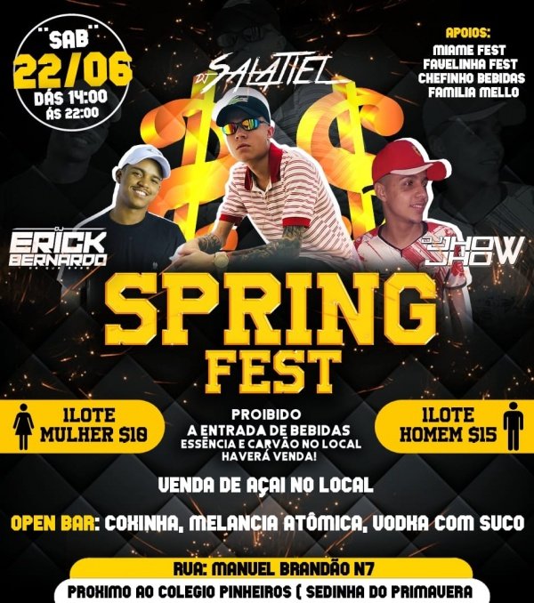 SPRING FEST 2.0 em São Paulo - Sympla