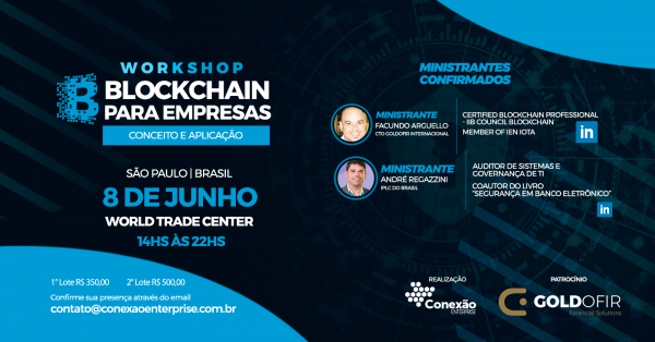 Workshop Blockchain para Empresas- Conceito e Aplicação em São Paulo ...