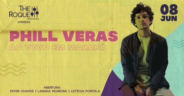 Phill Veras em Marabá. em Marabá - Sympla