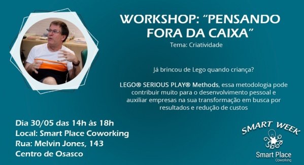 Workshop: “Pensando fora da Caixa” - Tema: Criatividade em Osasco - Sympla
