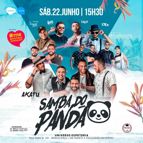 SAMBA DO PANDA em Belo Horizonte - Sympla