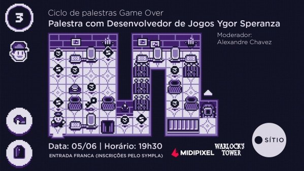 Ciclo de palestras Game Over Palestra com Desenvolvedor de Jogos Ygor ...