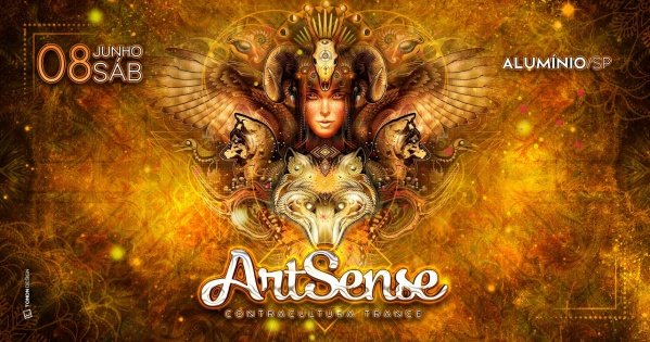 ARTSENSE - Contracultura Trance (Aluminio-SP) em Alumínio - 2024 - Sympla