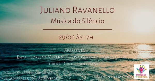 MÚSICA DO SILÊNCIO - Juliano Ravanello em Curitiba - Sympla