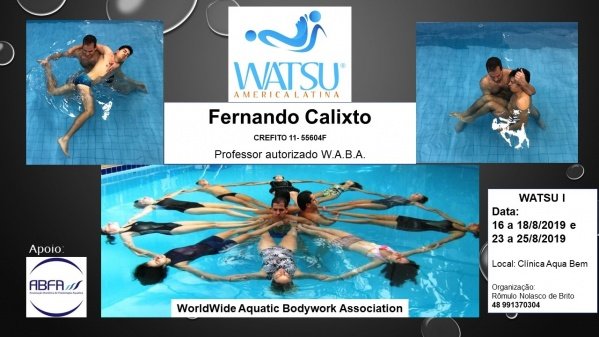 Curso WATSU Nível I em São José - Sympla