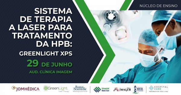 SISTEMA DE TERAPIA A LASER PARA TRATAMENTO DA HPB: GREENLIGHT XPS em ...