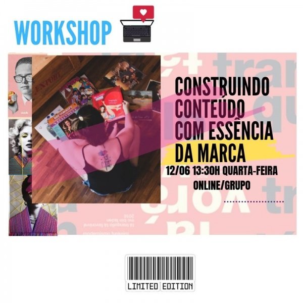 Construindo Conteúdo com Essência da Marca - online - Sympla