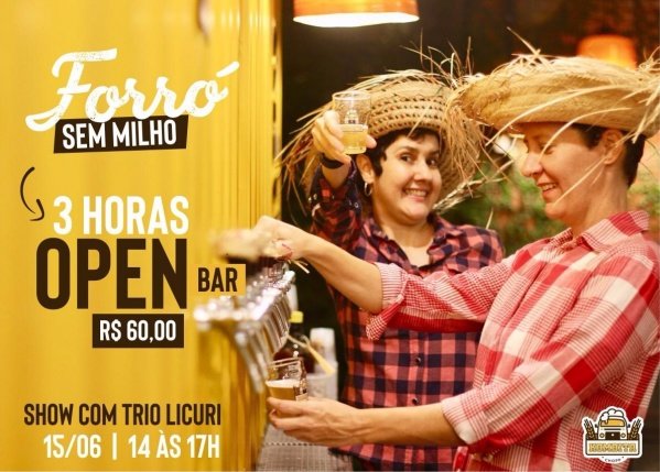 Forró sem Milho da Kombita - Open Bar em Salvador - Sympla