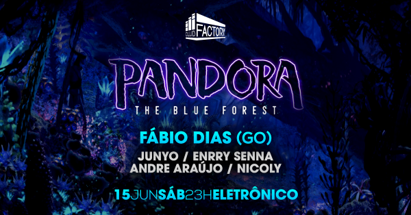 PANDORA - THE BLUE FOREST em Belo Horizonte - Sympla