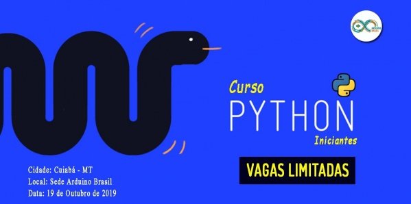 CURSO: LINGUAGEM DE PROGRAMAÇÃO PYTHON em Cuiabá - Sympla