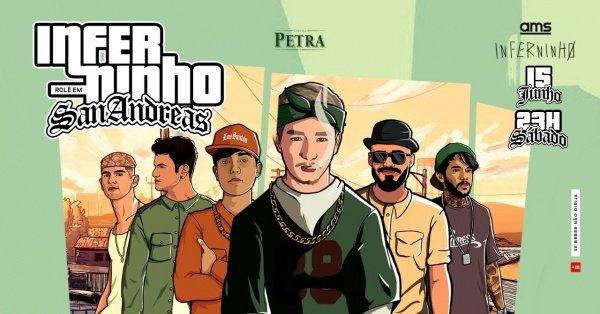 Inferninho San Andreas Em Salvador Sympla