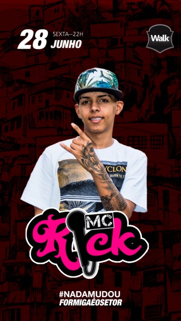 Mc Rick em Formiga - Sympla