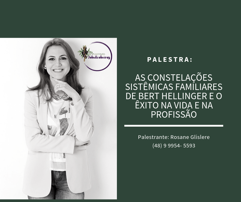 Palestra: As Constelações Sistêmicas Familiares de Bert Hellinger e o ...