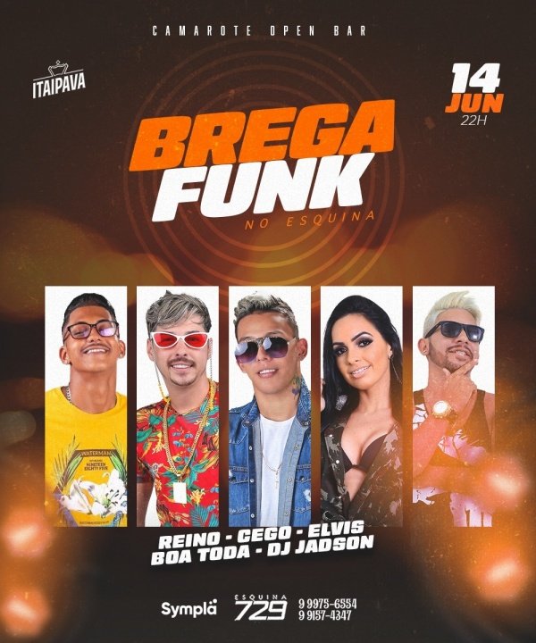 Brega Funk 729 - online - Sympla