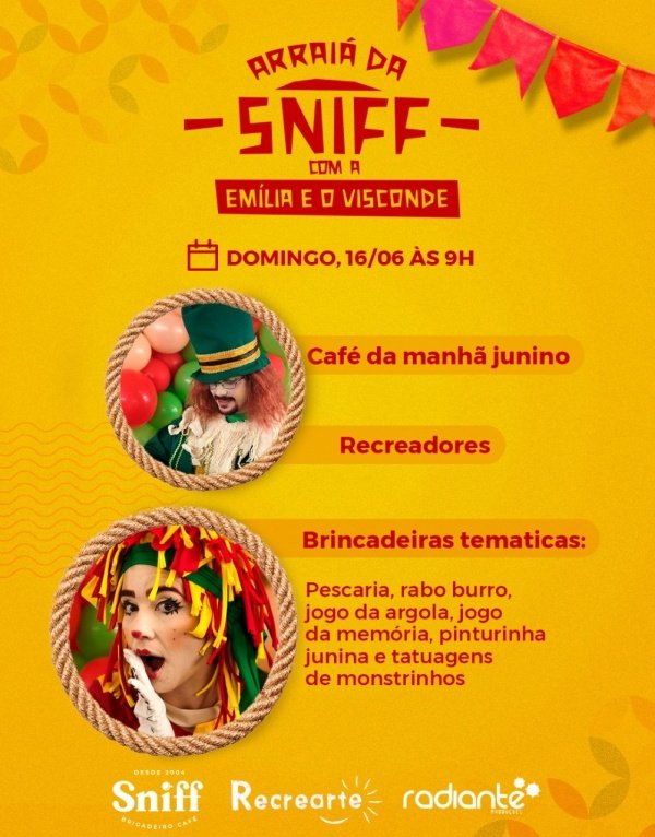 ARRAIÁ SNIFF em Recife - Sympla