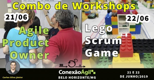 COMBO DOUBLE AGILE - WORKSHOPS LEGO SCRUM GAME® E AGILE PRODUCT OWNER ...