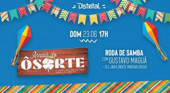 Ô Sorte - Samba de Roda no Distrital em Belo Horizonte - Sympla
