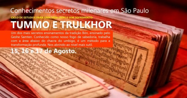 Segundo Ciclo Prática Milenar Bön para uma vida livre e sem sofrimento ...