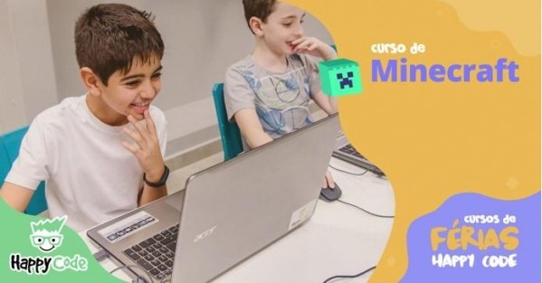 PROGRAMAÇÃO COM MINECRAFT - FÉRIAS HAPPY CODE em Rio de Janeiro - Sympla