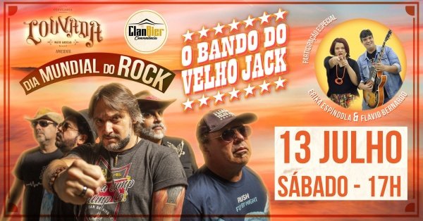 O Bando do Velho Jack - Dia Mundial do Rock na ClanBier em Campo Grande - Sympla