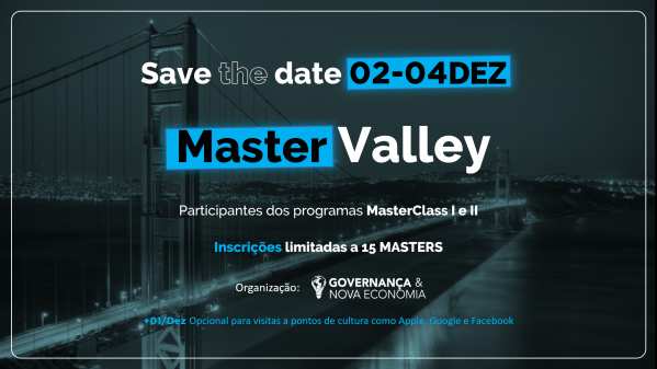 Master Valley - Governança & Nova Economia - online - Sympla