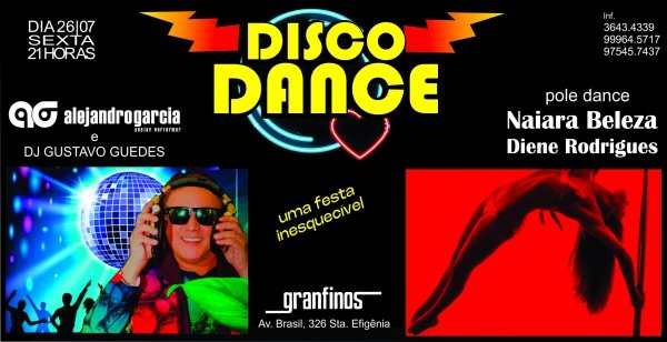 Disco Dance em Belo Horizonte - Sympla