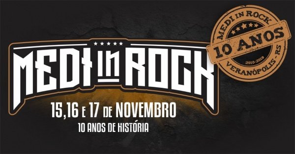 Medi In Rock 10 anos em Veranópolis - Sympla