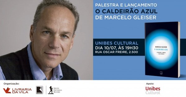 Lançamento e palestra com Marcelo Gleiser em São Paulo - Sympla