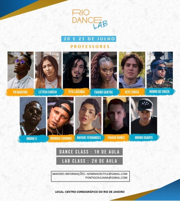 Rio Dance Lab em Rio de Janeiro - Sympla