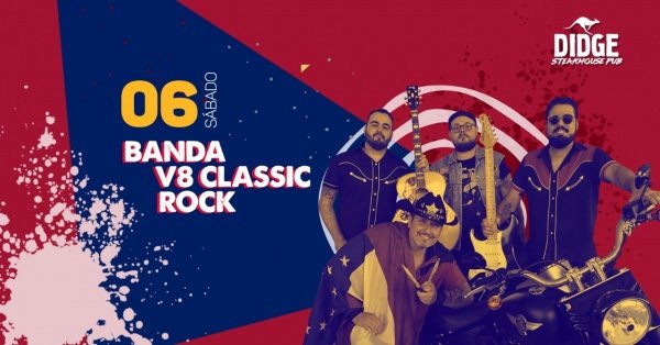BANDA V8 CLASSIC ROCK - Especial Country Rock em Balneário Camboriú ...