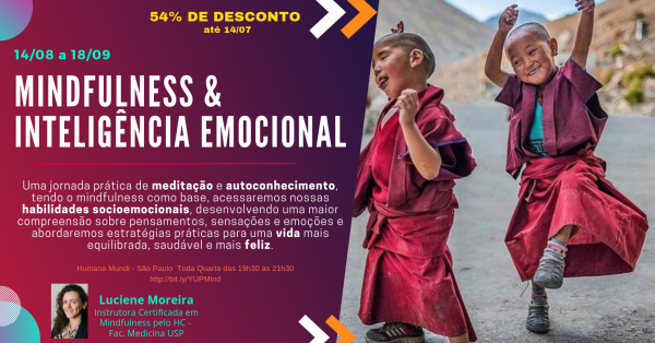 Curso Mindfulness, Inteligência Emocional & Felicidade em São Paulo - Sympla