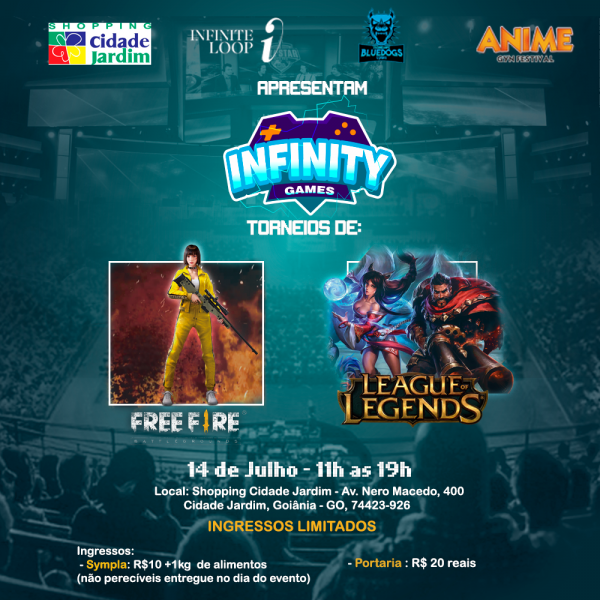 Infinite Games em Goiânia - Sympla