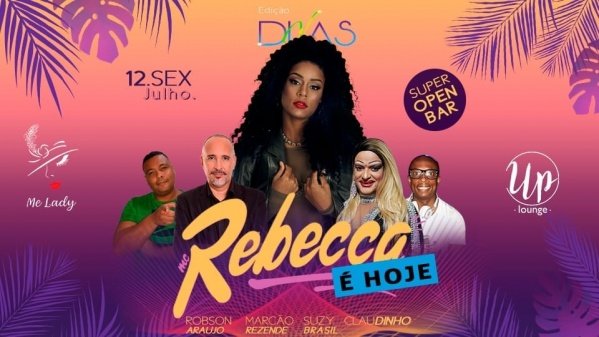 Me Lady I Divas I Mc Rebecca I Open Bar I Up Lounge I By Jade em Rio de ...