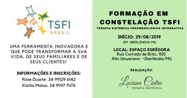 Formação em Constelação TSFI em Uberlândia - Sympla