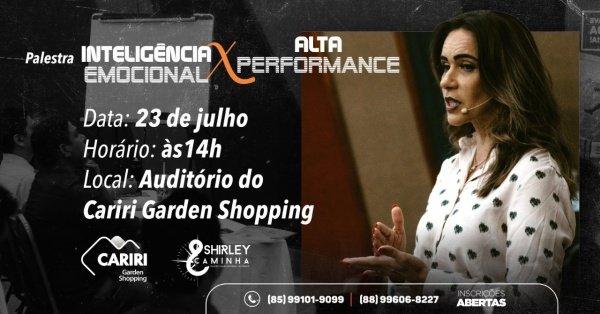 Palestra: INTELIGÊNCIA EMOCIONAL X ALTA PERFORMANCE em Juazeiro do ...