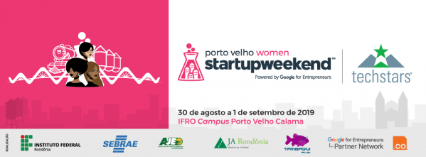 Techstars Startup Weekend Porto Velho Women em Porto Velho - Sympla