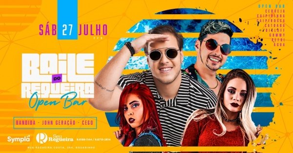BAILE DO REGUEIRA OPEN BAR em Recife - Sympla